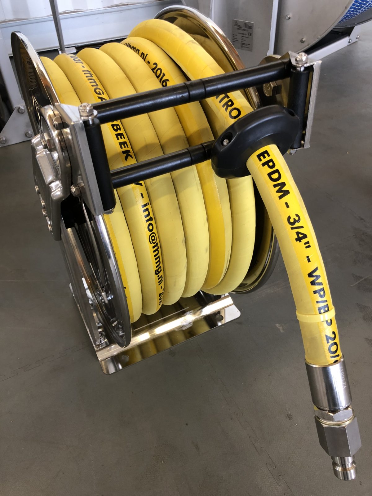 Realisation of Hosereels at LBC in Rotterdam - Hosetowers.com