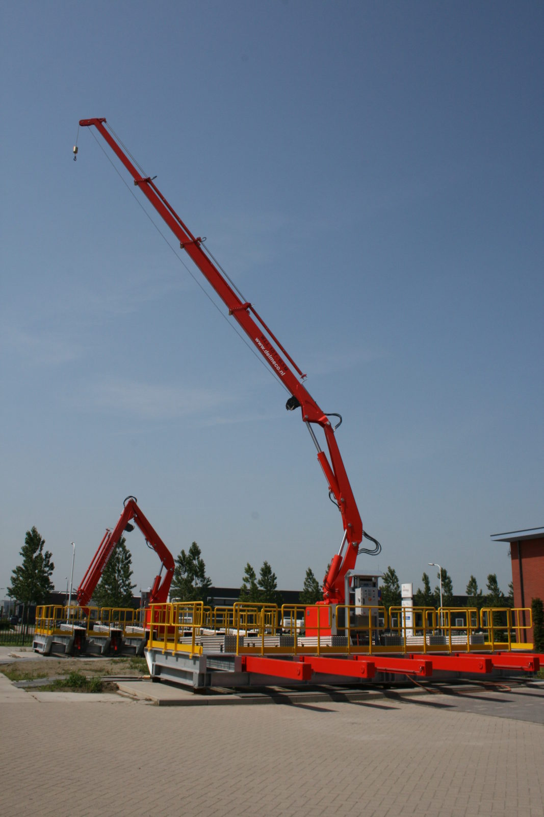 Realisation of a Hosetower at BTT in Rotterdam - Hosetowers.com